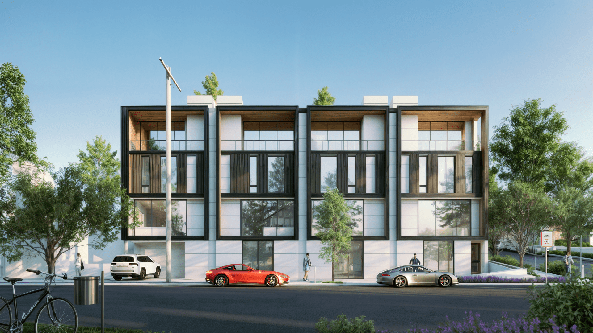 W Townhouses - ARQVIZ Architecture and 3D Studio, Is a Luxury, High-end and minimalist design ...