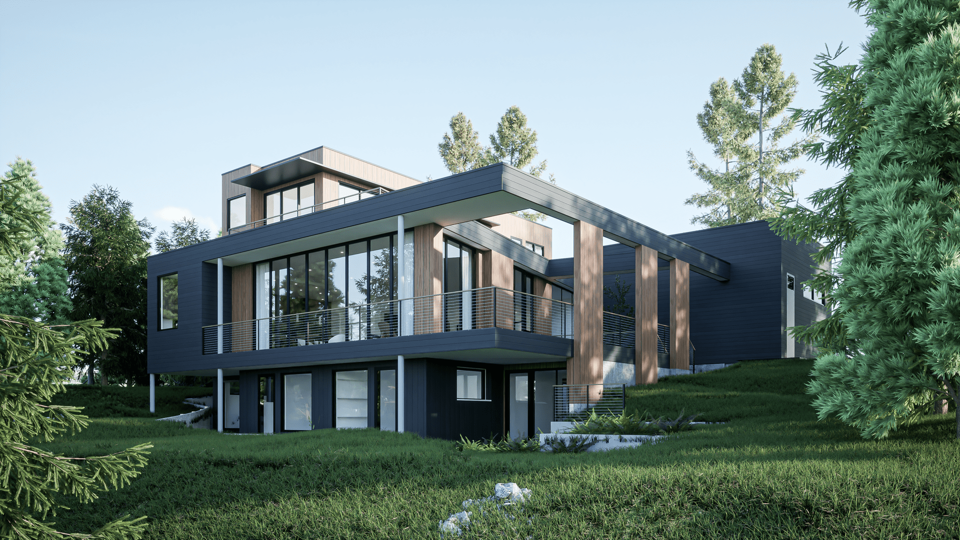 Y House - ARQVIZ Architecture and 3D Studio, Is a Luxury, High-end and ...