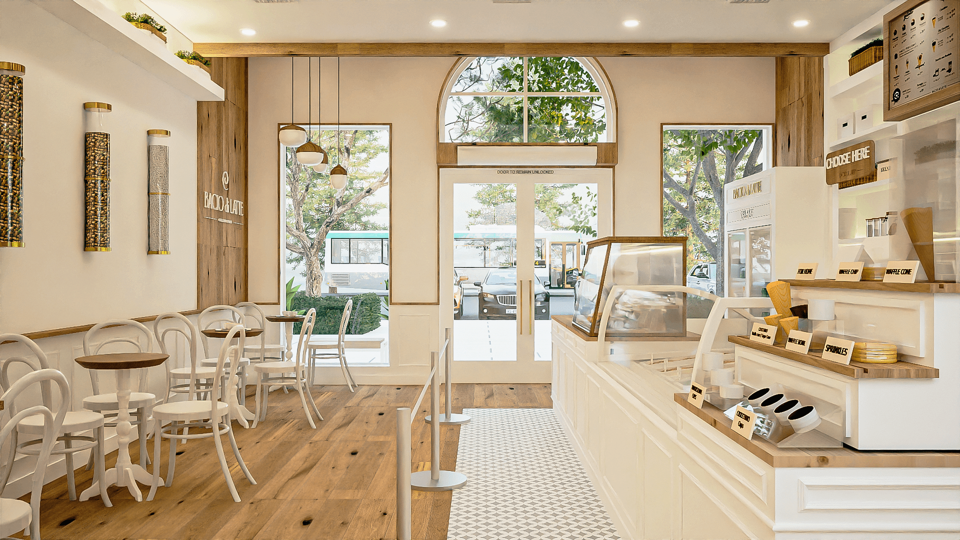 Bacio di Latte - ARQVIZ Architecture and 3D Studio, Is a Luxury, High-end and minimalist design ...